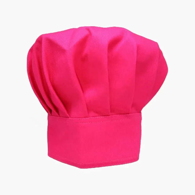 Gorro Champiñon Gabardina Fucsia con Velcro | Confecciones Marinelli
